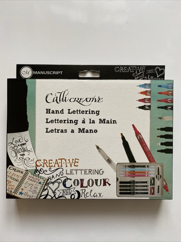 Manuscript Callicreative Hand Lettering Set 5020180170565 | eBay UK