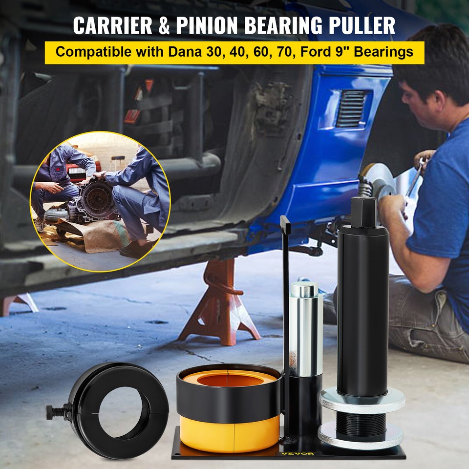 VEVOR Carrier & Pinion Bearing Puller Clamshell Bearing Puller with 2 ...