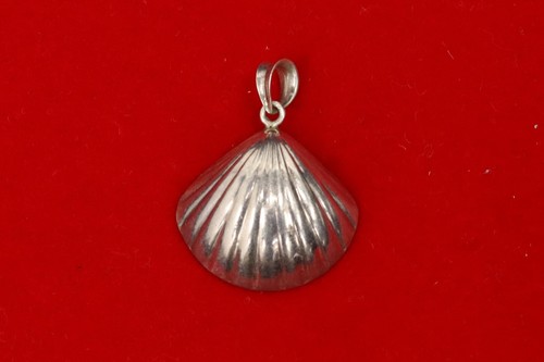 Vintage Sterling Silver Seashell Pendant | Coastal Charm | Beachcomber ...