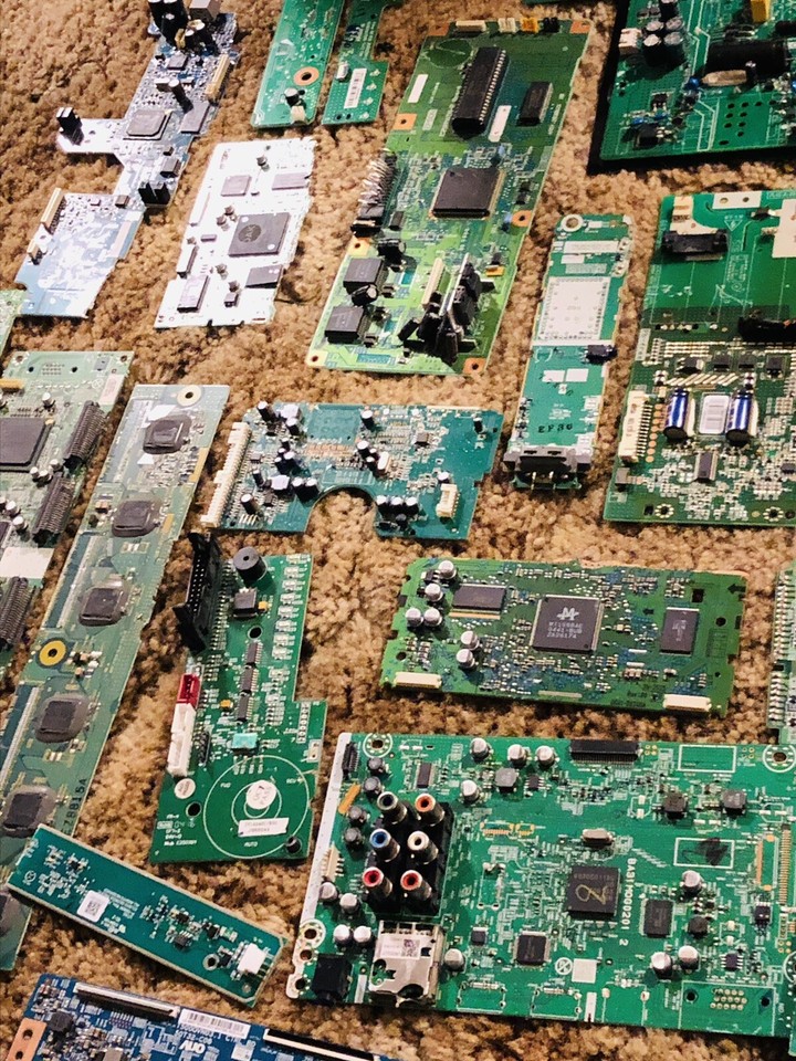 Computer Circuit Board Scrap 21 Lbs Large Small NO GOLD READ ...