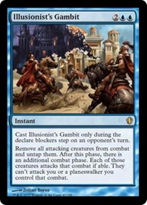 MTG - ILLUSIONIST'S GAMBIT - Commander 2013 (R) | eBay Australia