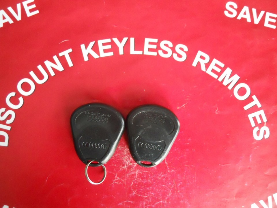 PAIR-DEI-VALET AND MORE - AFTERMARKET KEYLESS REMOTE 3-BUTTON ...