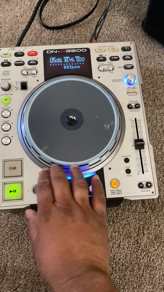 1LOT DENON DN-S3500 DJ Turntable Compact Disc Player, CD CDJ MP3 ...