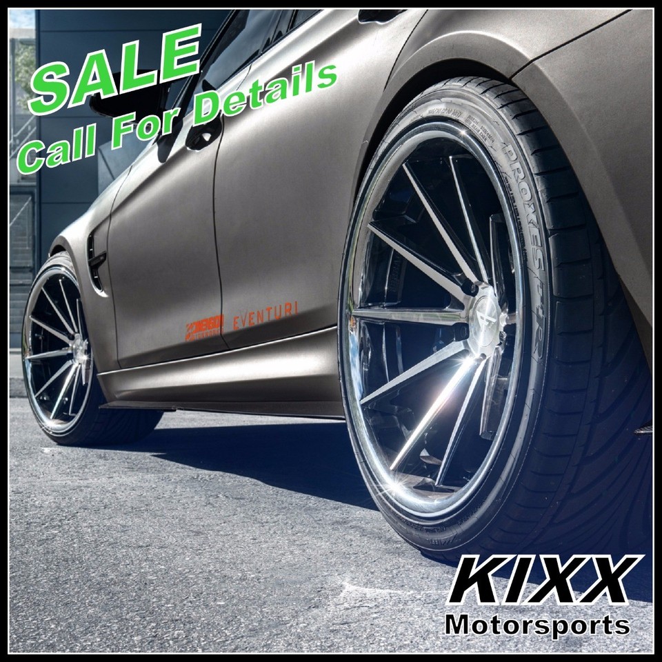 20" FERRADA FR4 20x9 BLACK/SILVER WHEELS fits INFINITI Q60 COUPE | eBay