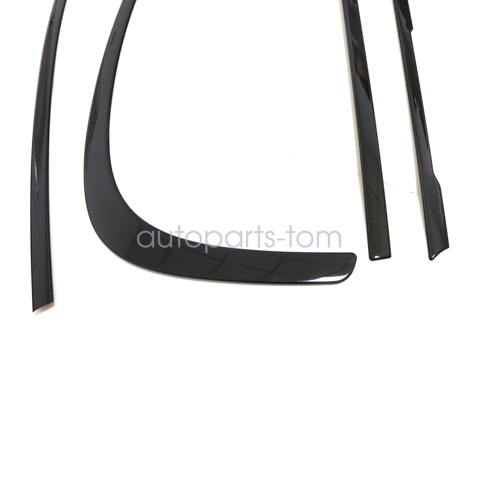 For BMW 3 Series E90 2006-2012 Window Sill Molding Trim Strips Gloss ...