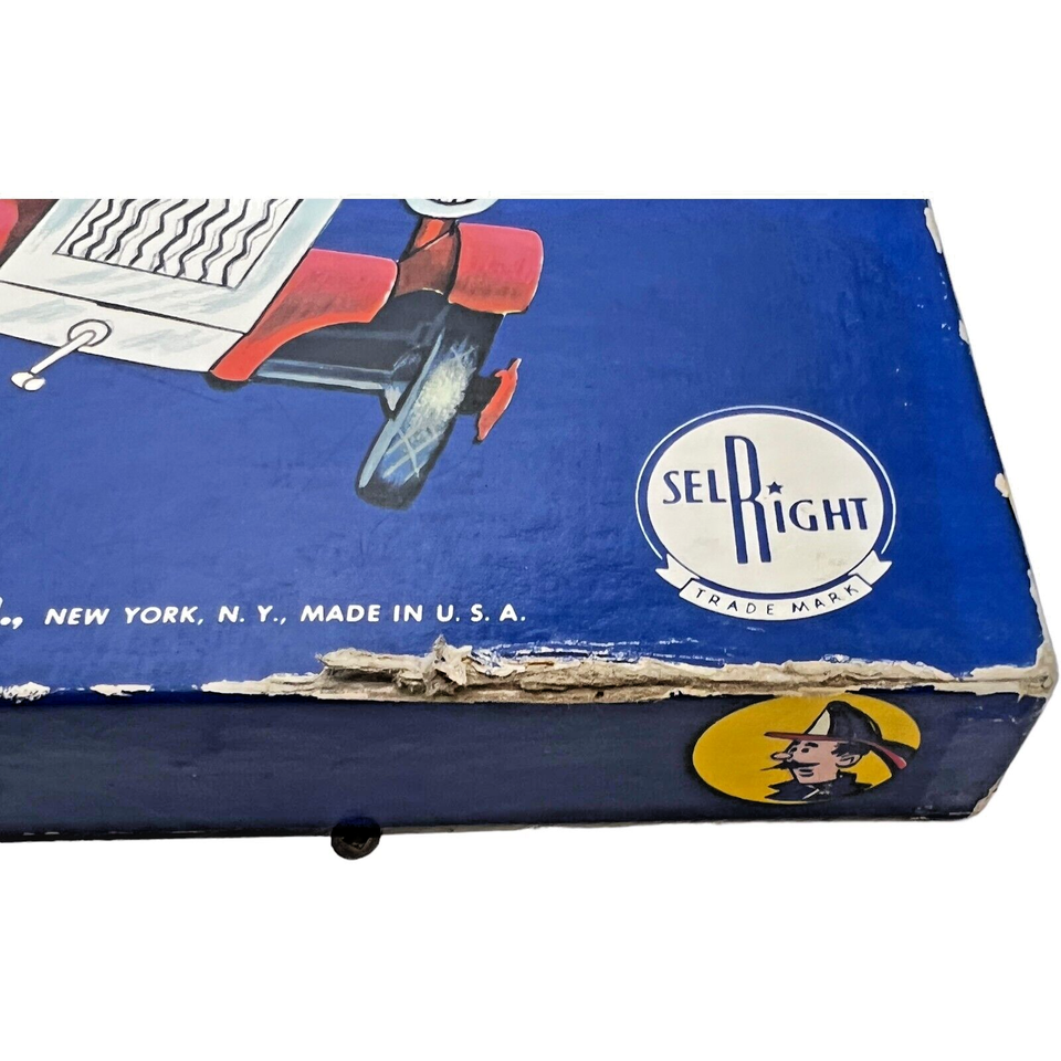 Vintage Fire Chief The Game Of Mixed Up Firemen 1957 Selchow & Righter ...