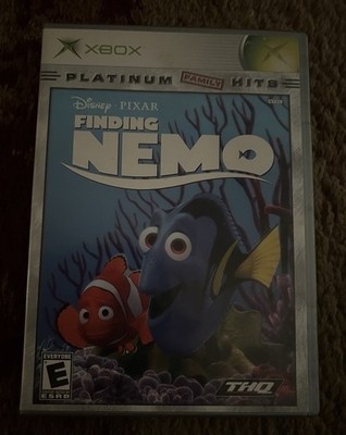 Finding Nemo Xbox Platinum Family Hits Complete CIB Disney Pixar THQ ...
