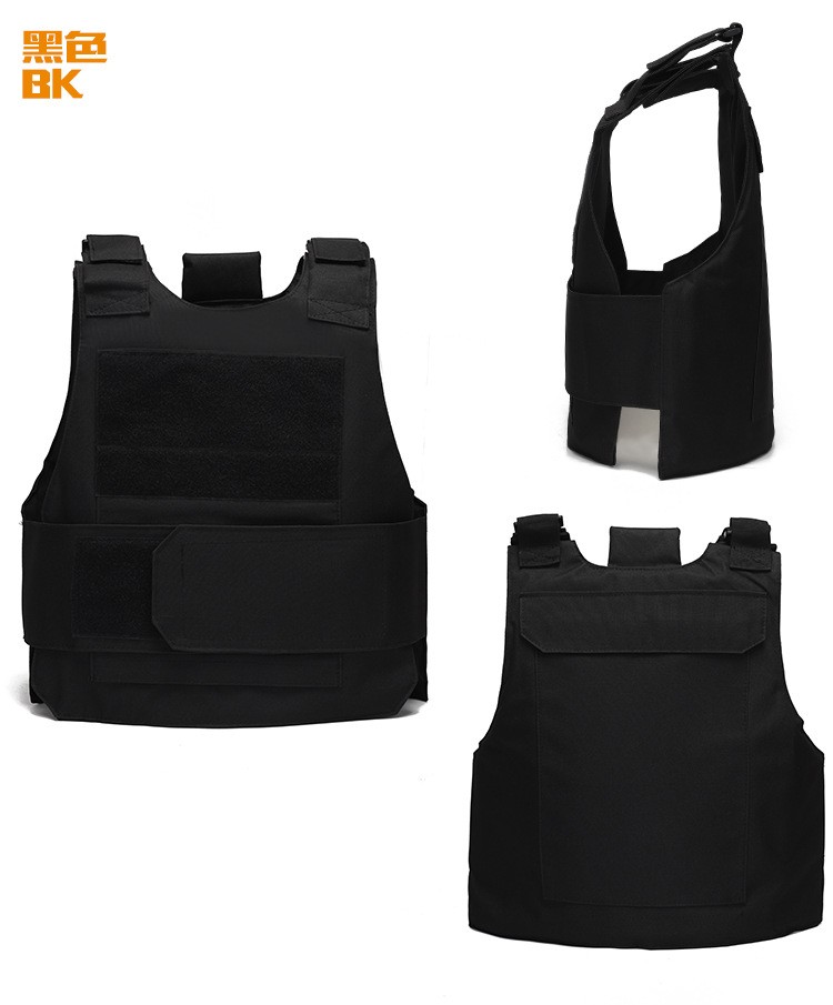 Body Bulletproof Vest Front Back Plates Armor Tactical Jacket Guard ...