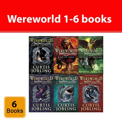 Curtis Jobling Wereworld Series 1-6 Books Collection Set Rise of the ...