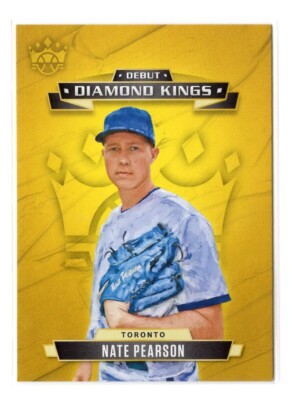 Baseball Card - 2021 Nate Pearson DDK-TO - Toronto Blue Jays Diamond ...
