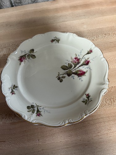 Vintage Rosenthal Selb Germany Pompadour MOSS ROSE 3 Set Of Bread ...