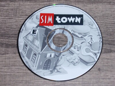 SimTown PC CD-ROM Maxis Electronic Arts 1995 game for Windows 95/3.1 Sim Town | eBay