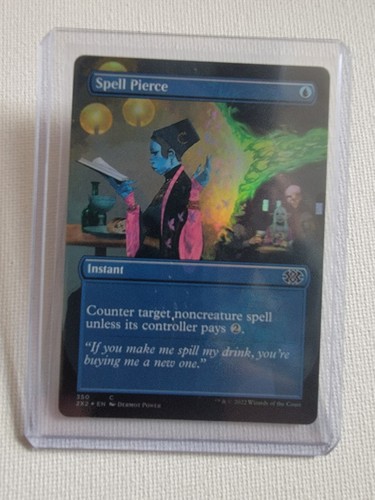 Spell Pierce - Foil - Borderless C MTG Double Masters 2022 M/NM ...