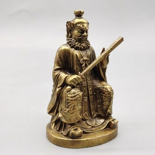 Fortune Zhang Tianshi Copper Chamfering Buddha Statue for Home Gift ...