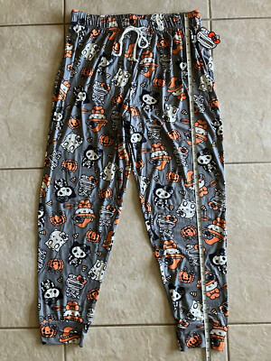 Hello Kitty Sanrio Halloween Mummy-Skeleton-sleepwear Pajama Pants ...