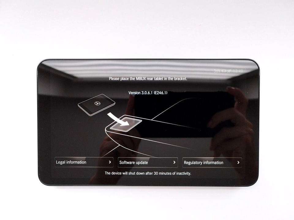 Mercedes-Benz Rear Entertainment Control Samsung MBUX Tablet ...
