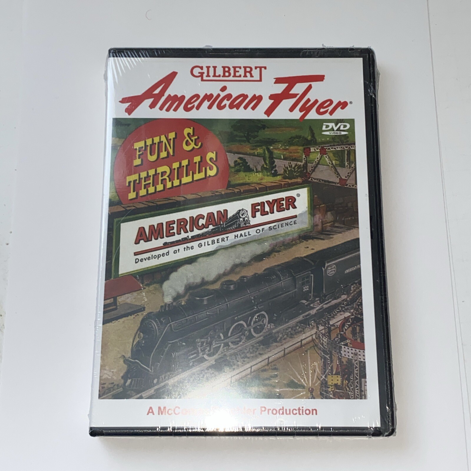 Gilbert American Flyer Fun & Thrills DVD ~ 2-Hours Of S Gauge Layouts ...
