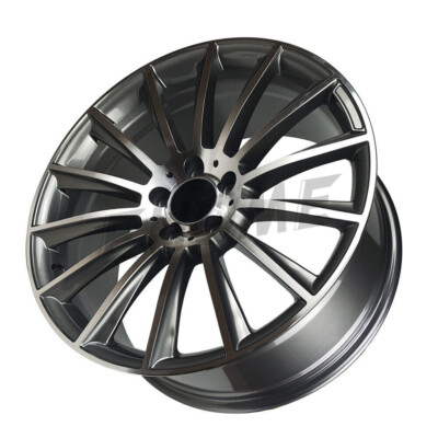 Front Black Wheel For Mercedes Benz S500 S550 20"x8.5 Multispoke AMG ...