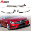 Front Bumper Chrome Trim Molding Fit For 15-18 Mercedes Benz W218 ...