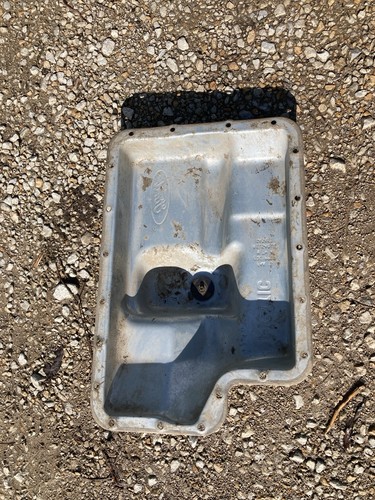 99-02 OEM Ford E4OD/4R100 Auto Trans Transmission Pan W/ Drain Plug ...