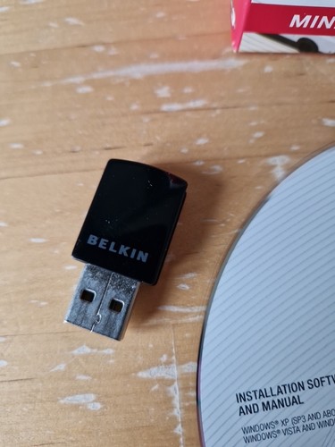 Belkin Surf N300 USB Wireless Micro Adapter | eBay