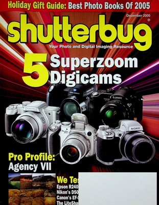 Shutterbug Magazine DECEMBER 2005 Your Photo and Digital Imaging ...