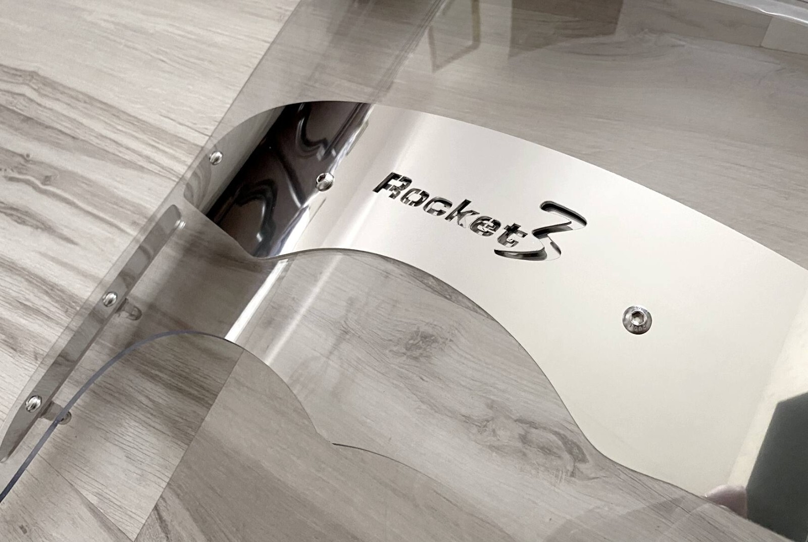 TALL TOURING SCREEN TRIUMPH ROCKET III WINDSCREEN WINDSHIELD 61CM ...