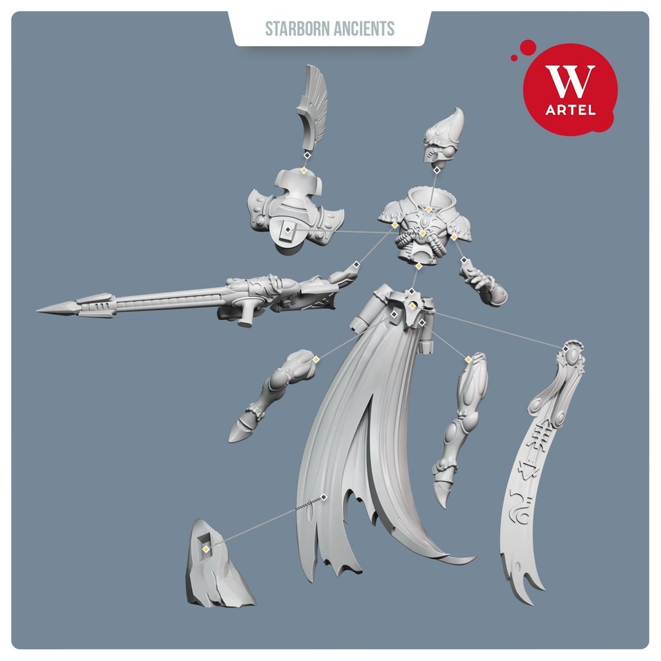 Doomghasts Flock with Leader Artel W Eldar Phoenix Lord Irillyth Shadow ...