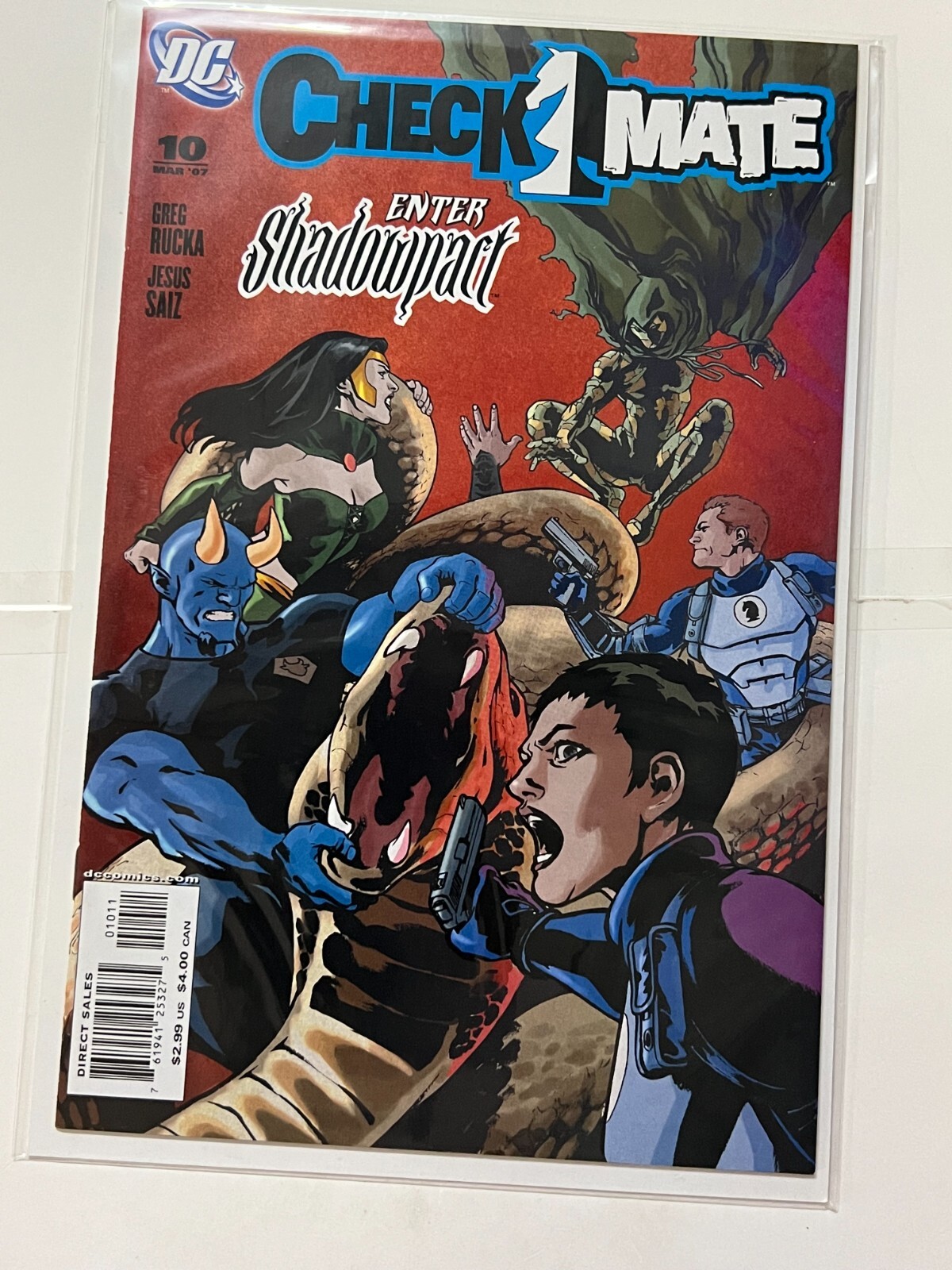 Checkmate #10 DC Comics 2007 Greg Rucka | Combined Shipping B&B | eBay