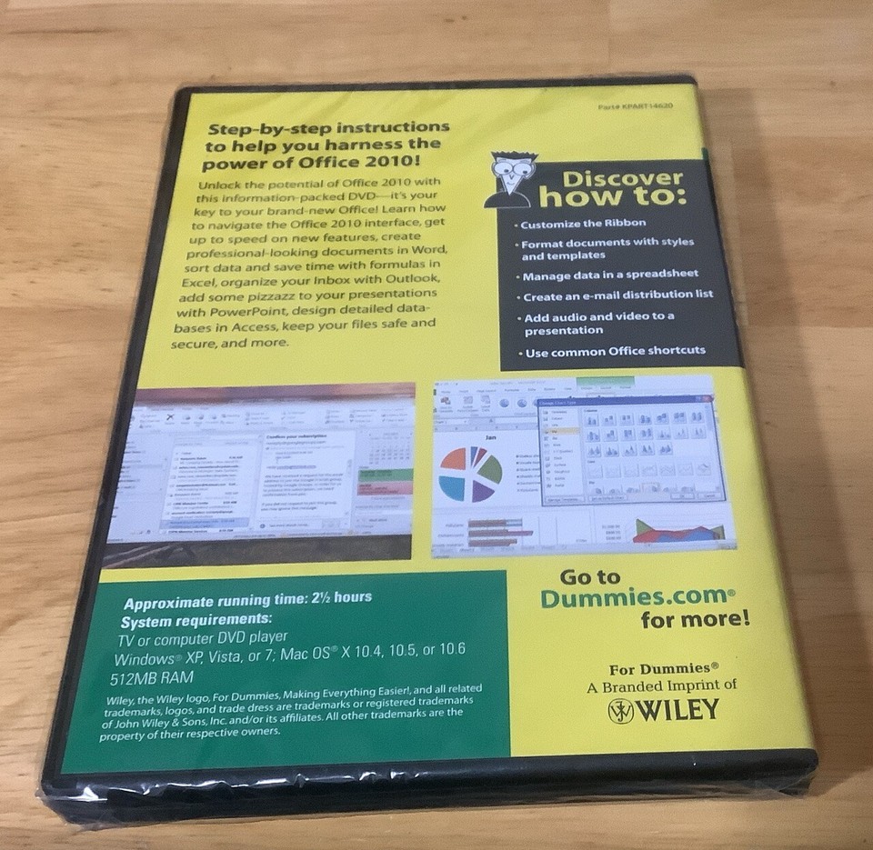 Office 2010 For Dummies DVD New | eBay