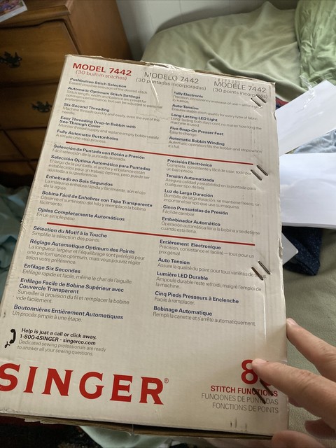 Singer 7442 Electronic Sewing Machine for sale online | eBay