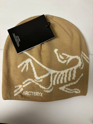 New Arc'teryx Bird Head Toque Beanie Tan Brown – Authentic Wool Winter ...