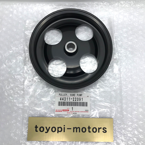 NEW TOYOTA Genuine Supra Power Steering Pump Pulley 44311-22091 | eBay
