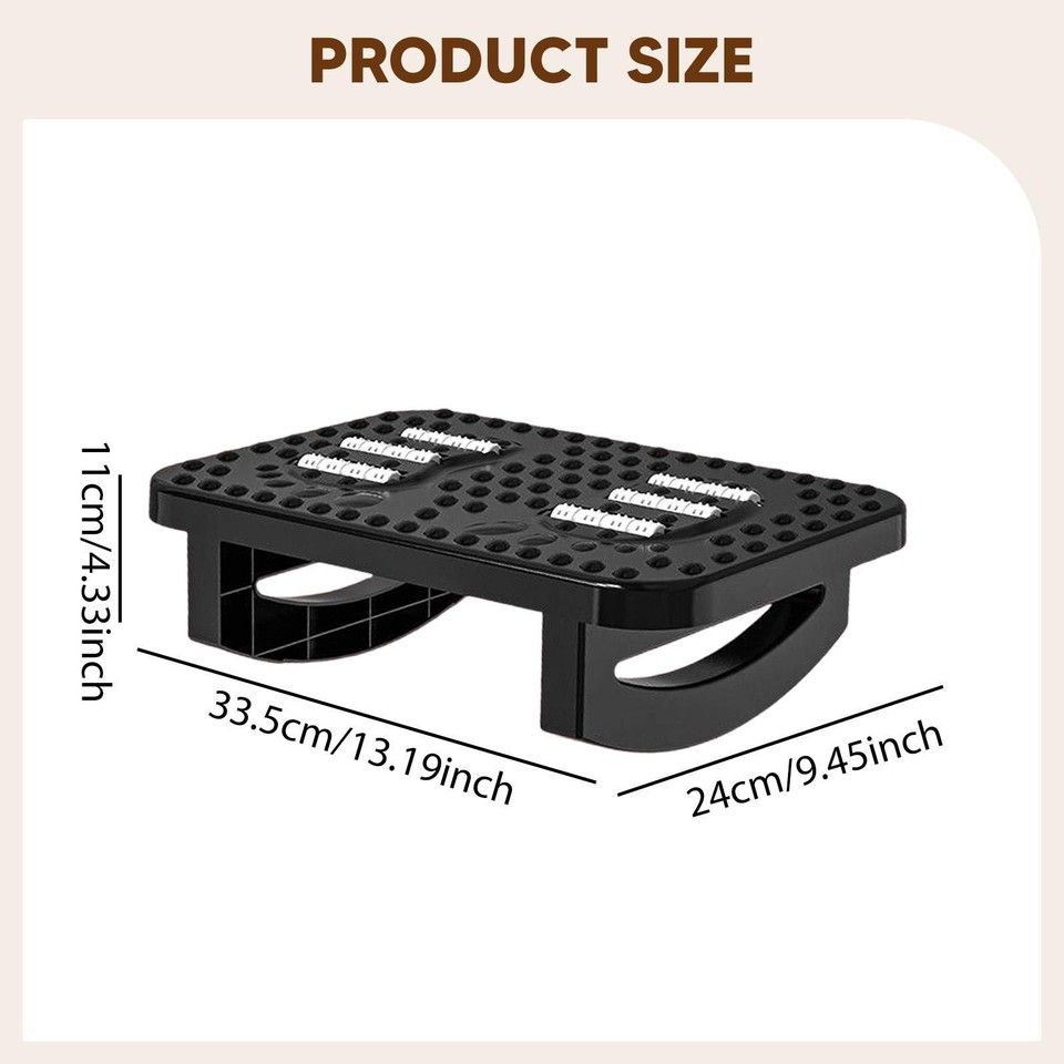 Under Desk Footrest Feet Stand Rocking Desk Leg Rest,Ergonomic ...