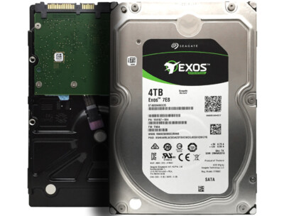 Seagate Exos 7E8 4TB 7200RPM SATA 6Gb/s 3.5" Enterprise Hard Drive ...
