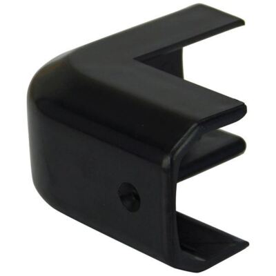 Black Plastic Corner Cap | eBay Australia