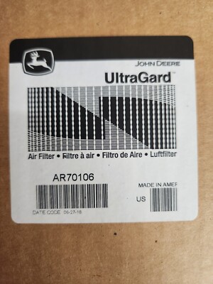 AR70106 Primary Air Filter For John Deere 6068 6076 Engine 8450 8560 ...