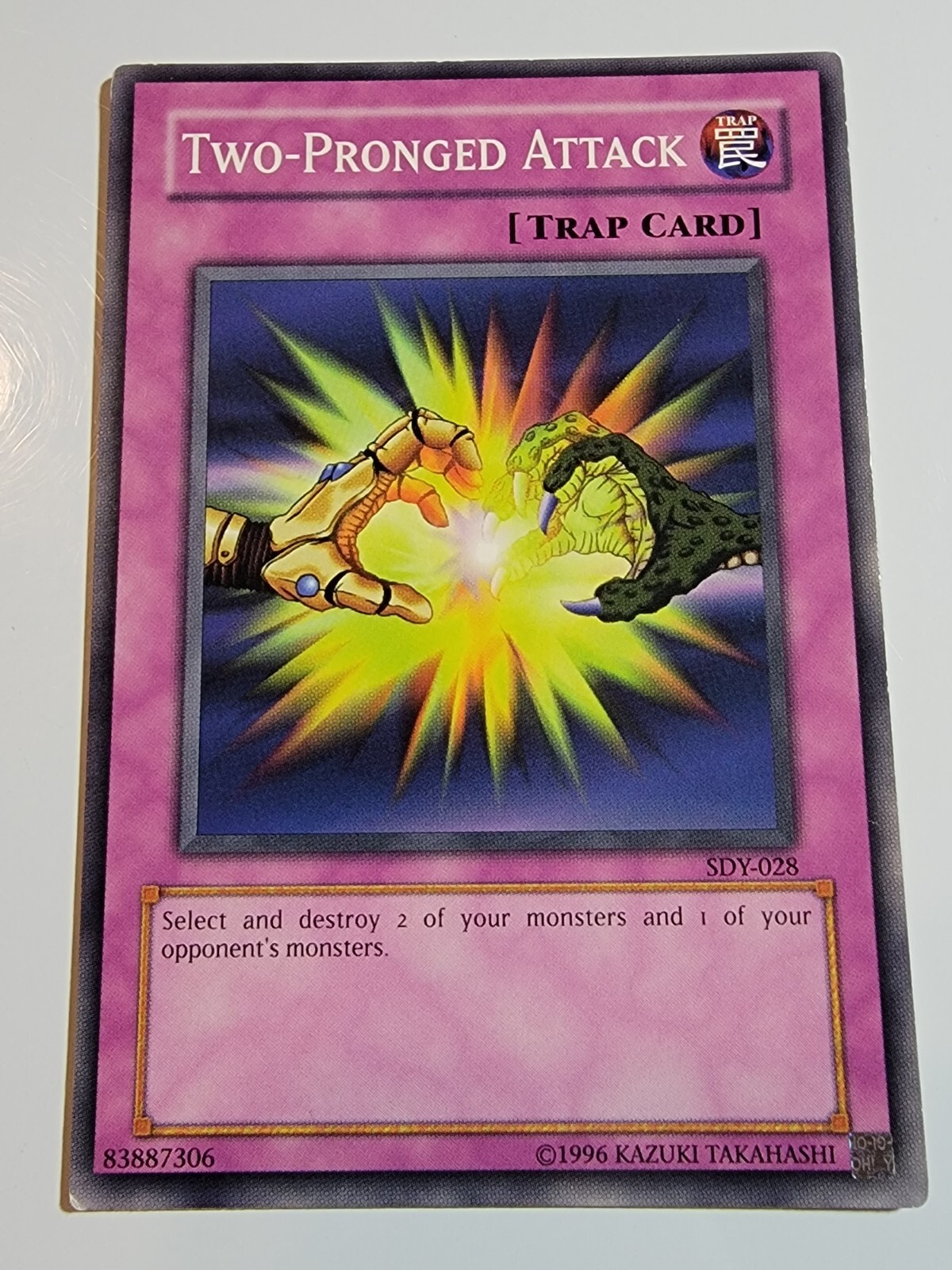 Two-Pronged Attack SDY-028 Common Unlimited Yugioh | eBay