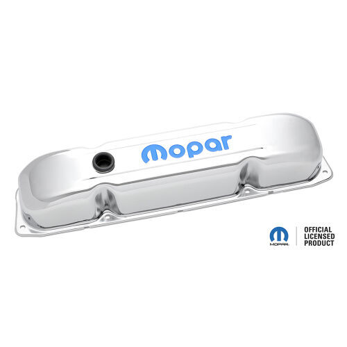 Proform 440-813 "Mopar" Logo Chrome Valve Cover Set Big Block Mopar V8 ...