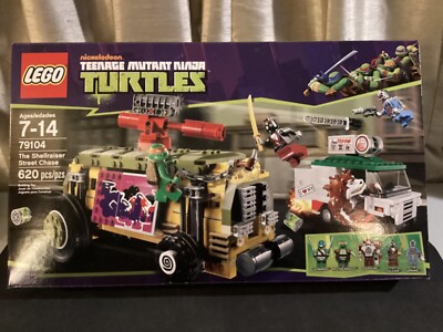 Lego Teenage Mutant Ninja Turtles The Shellraiser Street Chase 79104 ...