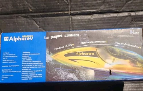ALPHAREV Shadow Storm R208mini Remote Control High Speed RC Boat New | eBay