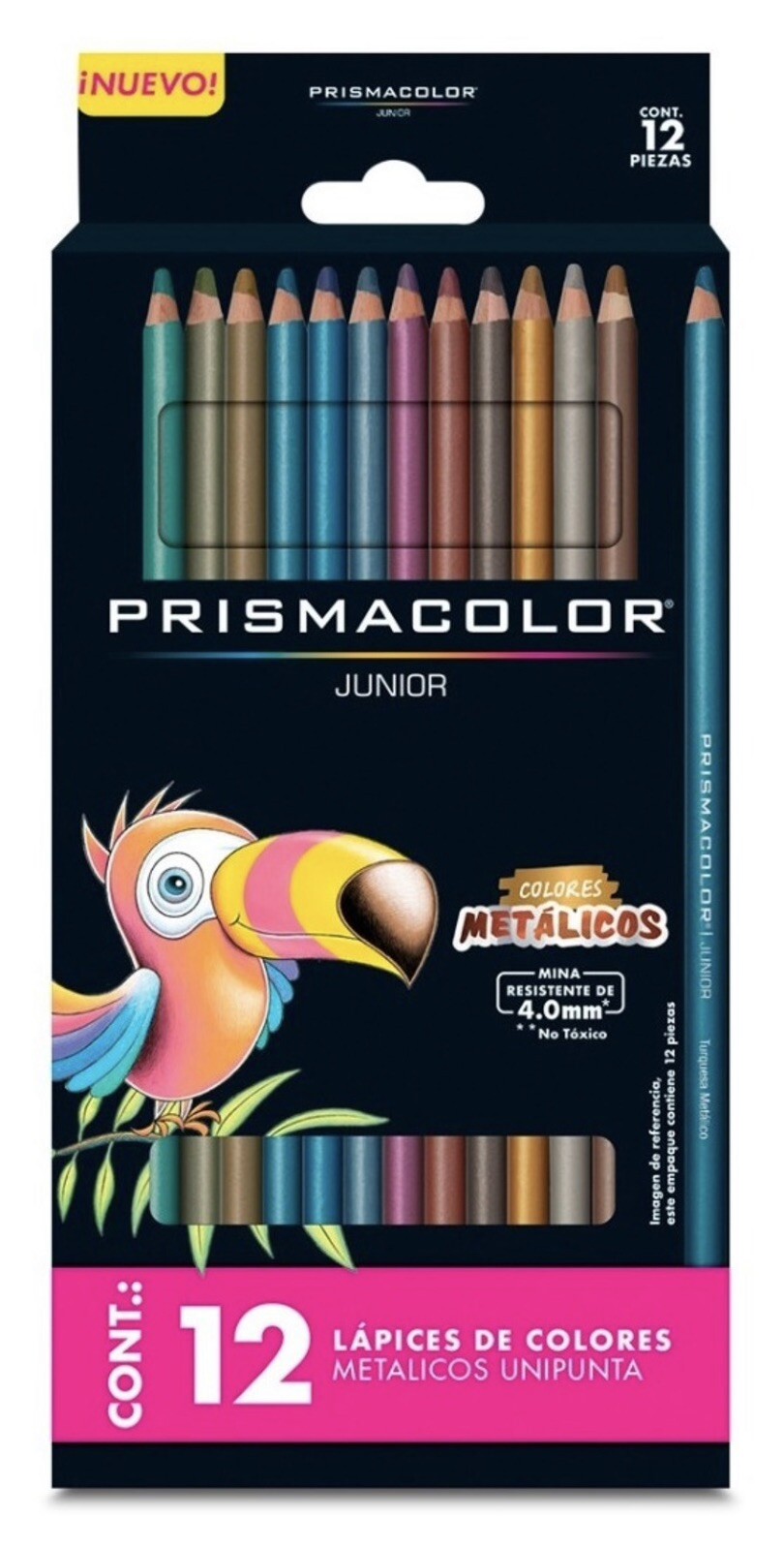 Prismacolor Colored Pencils Set of 12 Metallic Colors Soft Core Art ...