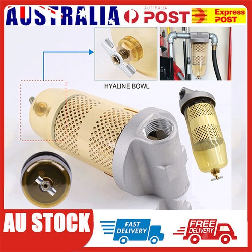 B10-AL Fuel Tank Filter Fuel Water Separator Assembly with PF10 Element ...