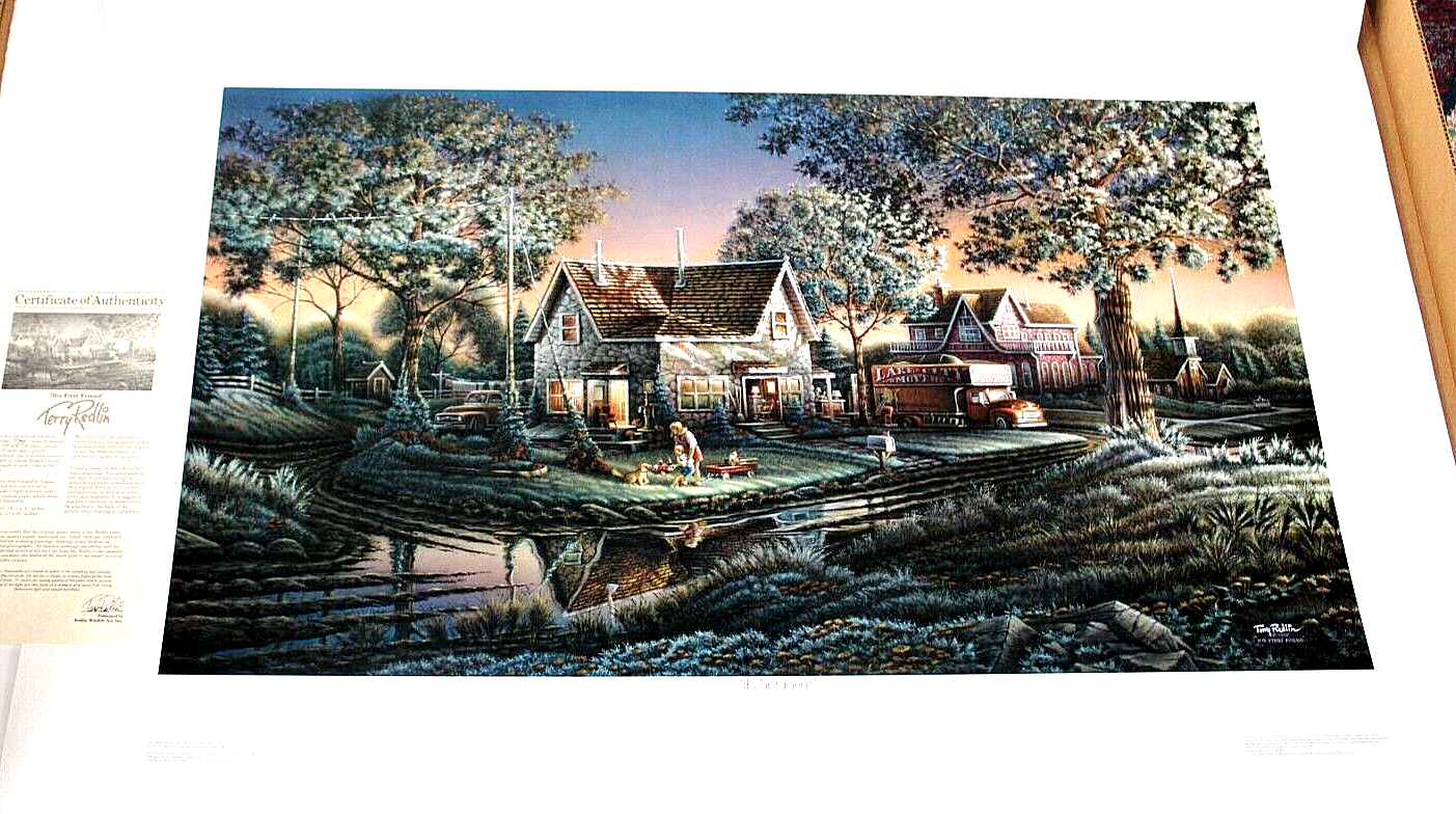 TERRY REDLIN The COMPLETE NEW Set 7 “American Portrait Series” number ...