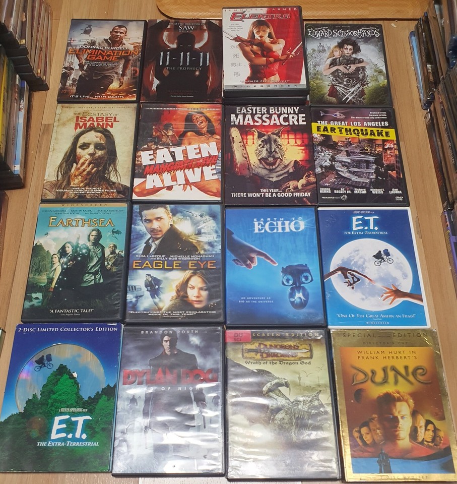 Updated 16 Feb $3 Horror, Sci-Fi Fantasy DVDs DEAD - FIVE - Buy More to ...