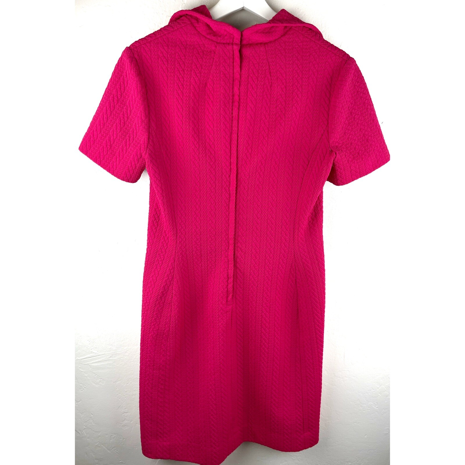 VTG 60s Edith Flagg Dress “Crimplene” Knit Fabric Eng… - Gem