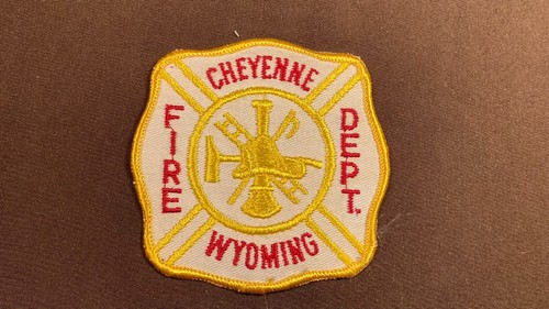 Cheyenne Wyoming WY Fire Department Patch Firefighter Vintage | eBay