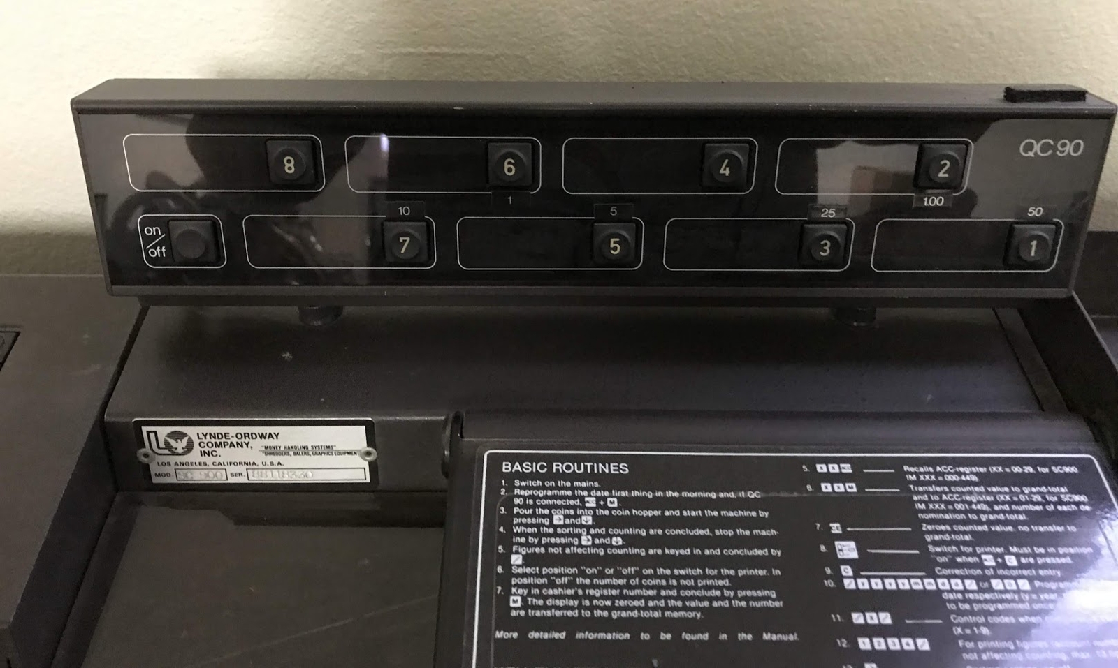 SCAN COIN SC 900 COIN COUNTER/DOUBLE SORTER | eBay