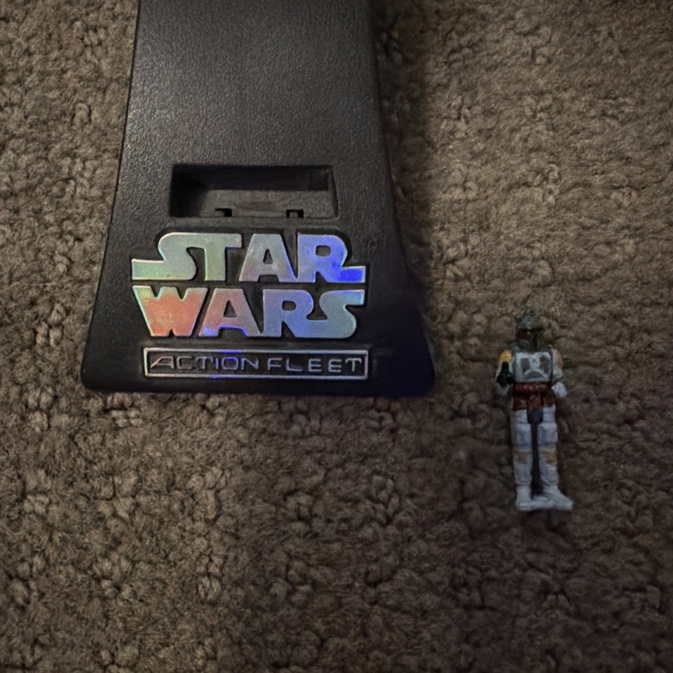 Star Wars Action Fleet Slave 1 w/Extras 1996 Micro Machines Vehicle ...