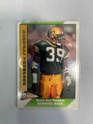 Darrell Thompson Green Bay Packers 1991 Pacific Football Card #167 | eBay